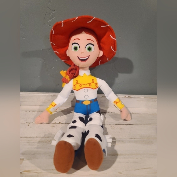 Disney | Toys | Disney Jessie The Cowgirl Doll Stuffy Toy Story Read ...